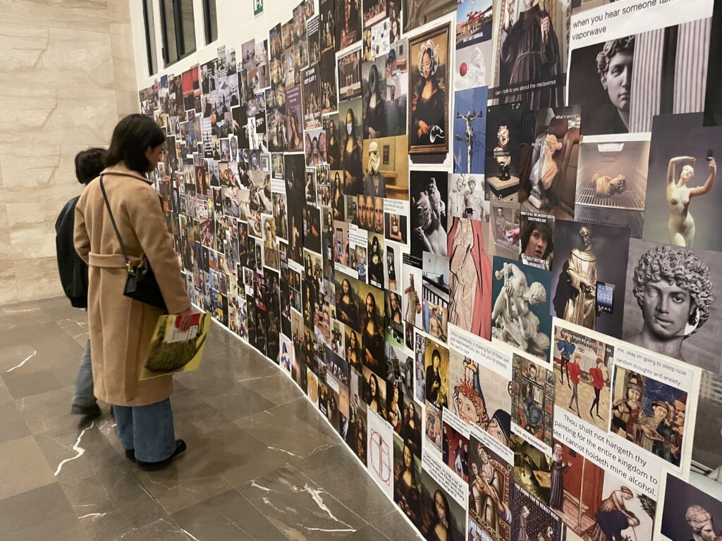 installations – the great wall of memes